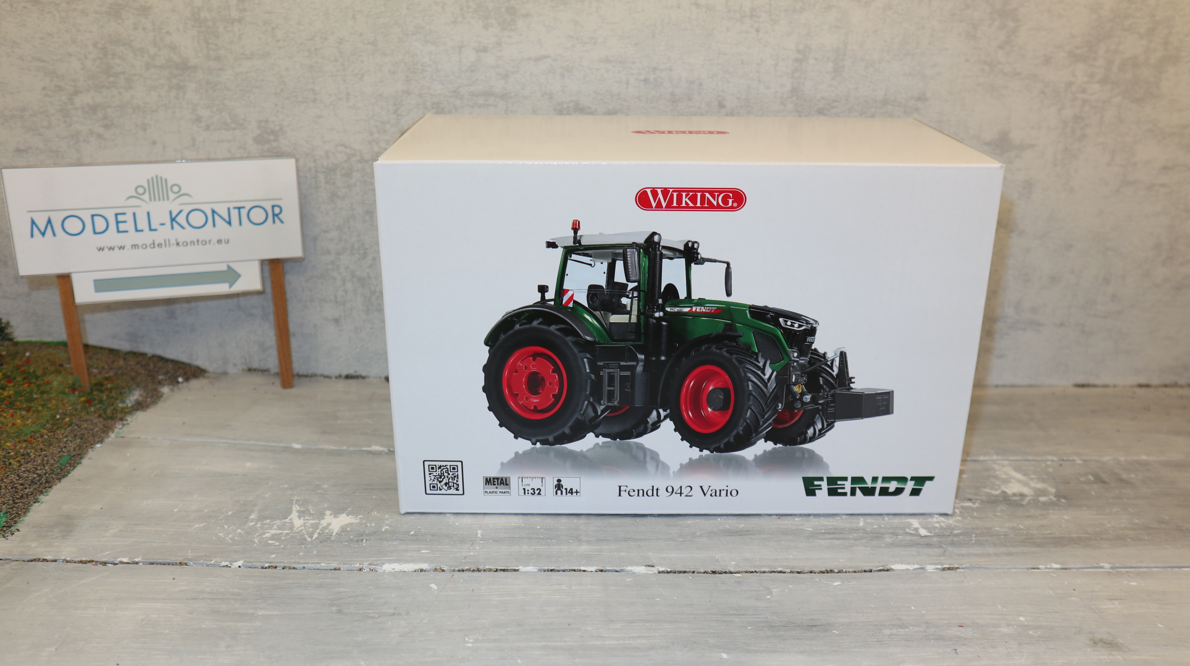 Wiking 077865 in 1:32, Fendt 942 Vario, Facelift 2023,